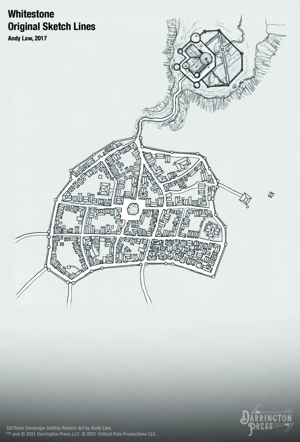 Mapping the City of Whitestone in Tal’Dorei Reborn – Darrington Press