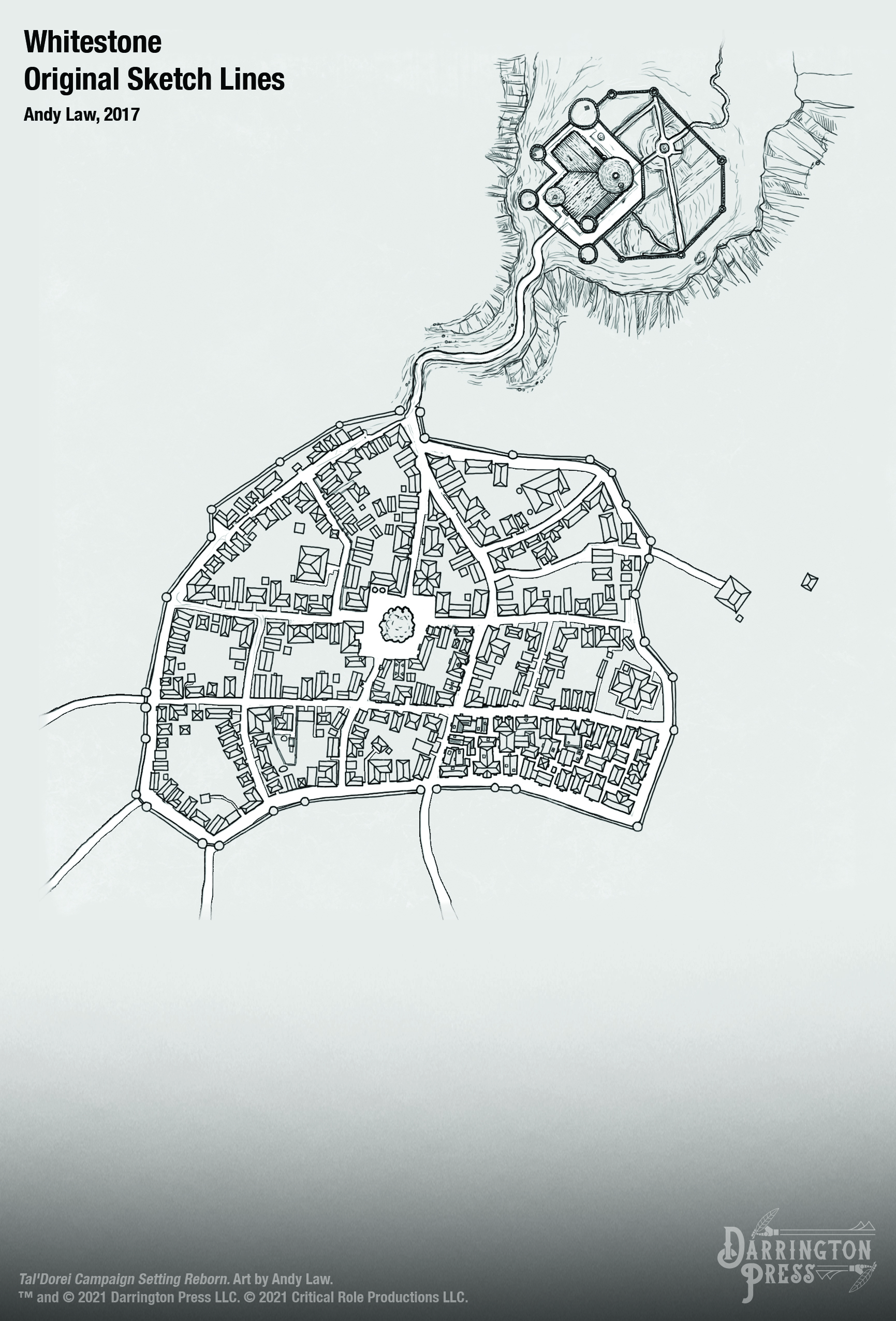 Mapping the City of Whitestone in Tal’Dorei Reborn – Darrington Press